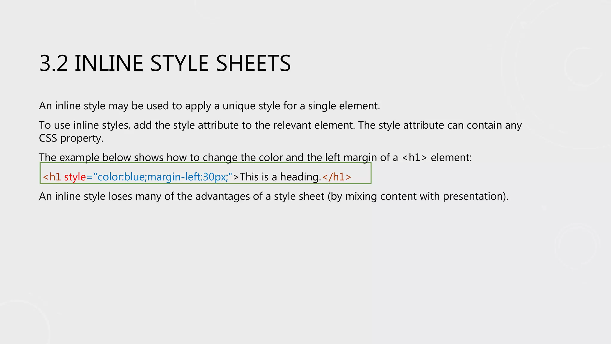 Cascading Style Sheets (CSS) | PPTX | Web Design and HTML | Internet
