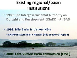 AEGIS Conference of African Studies 2011 - Uppsala [The Nile River ...