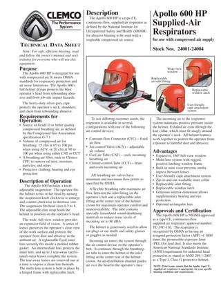 Casco Apollo 600 HP | PDF