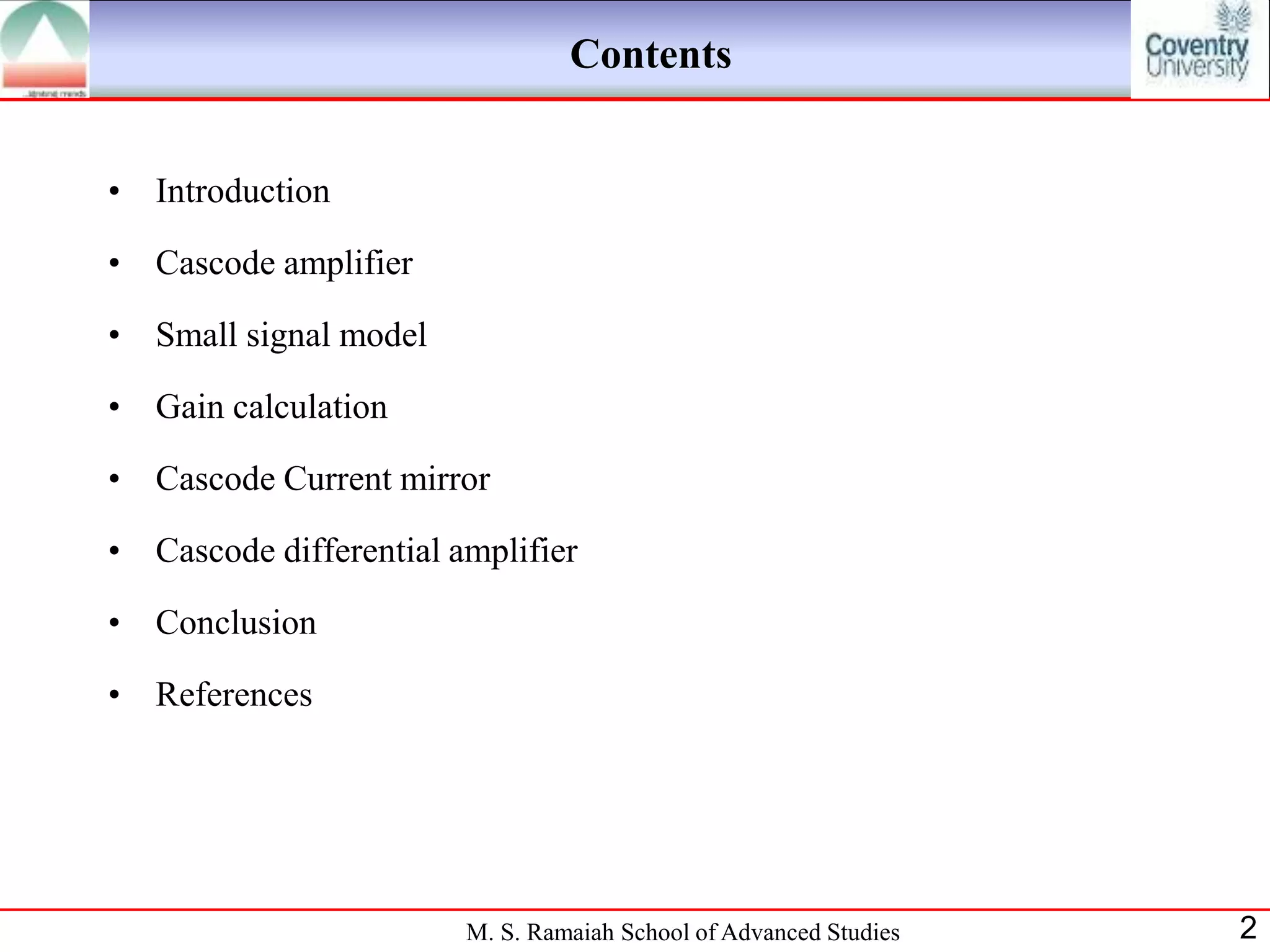 Seminar on Cascode amplifier | PPTX