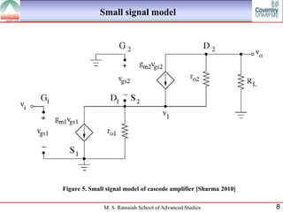 Seminar on Cascode amplifier | PPTX