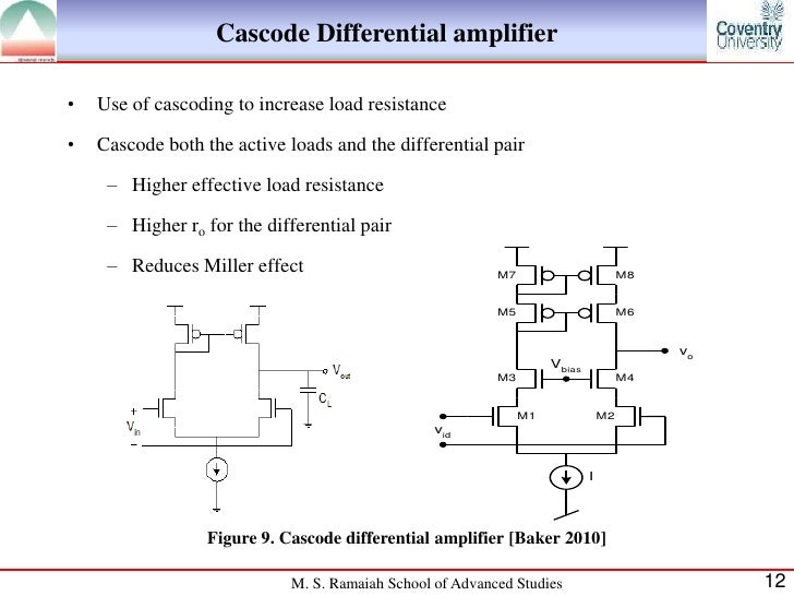 Seminar on Cascode amplifier