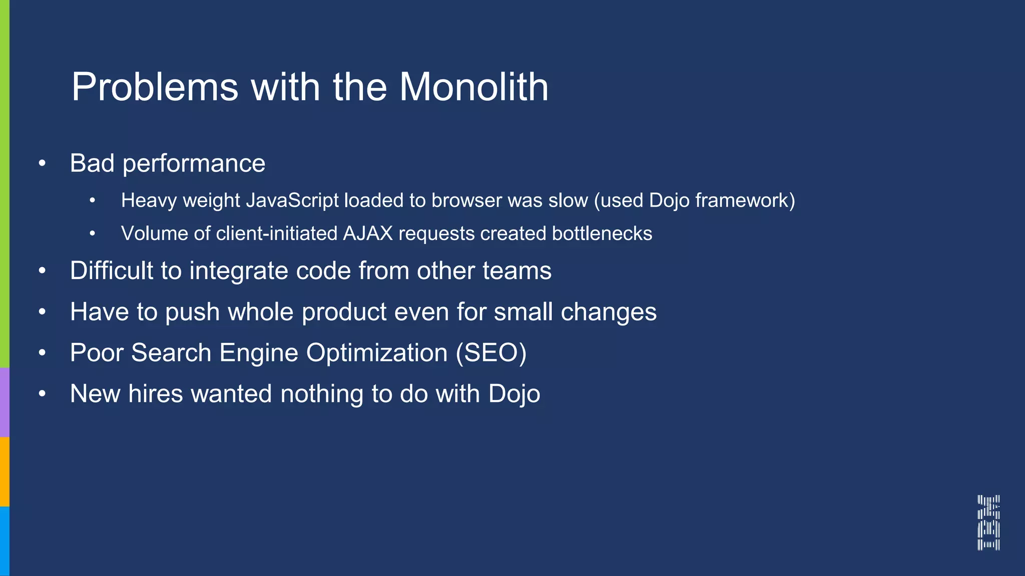 Evolution of the IBM Cloud Console: From Monolith to Microservices and ...