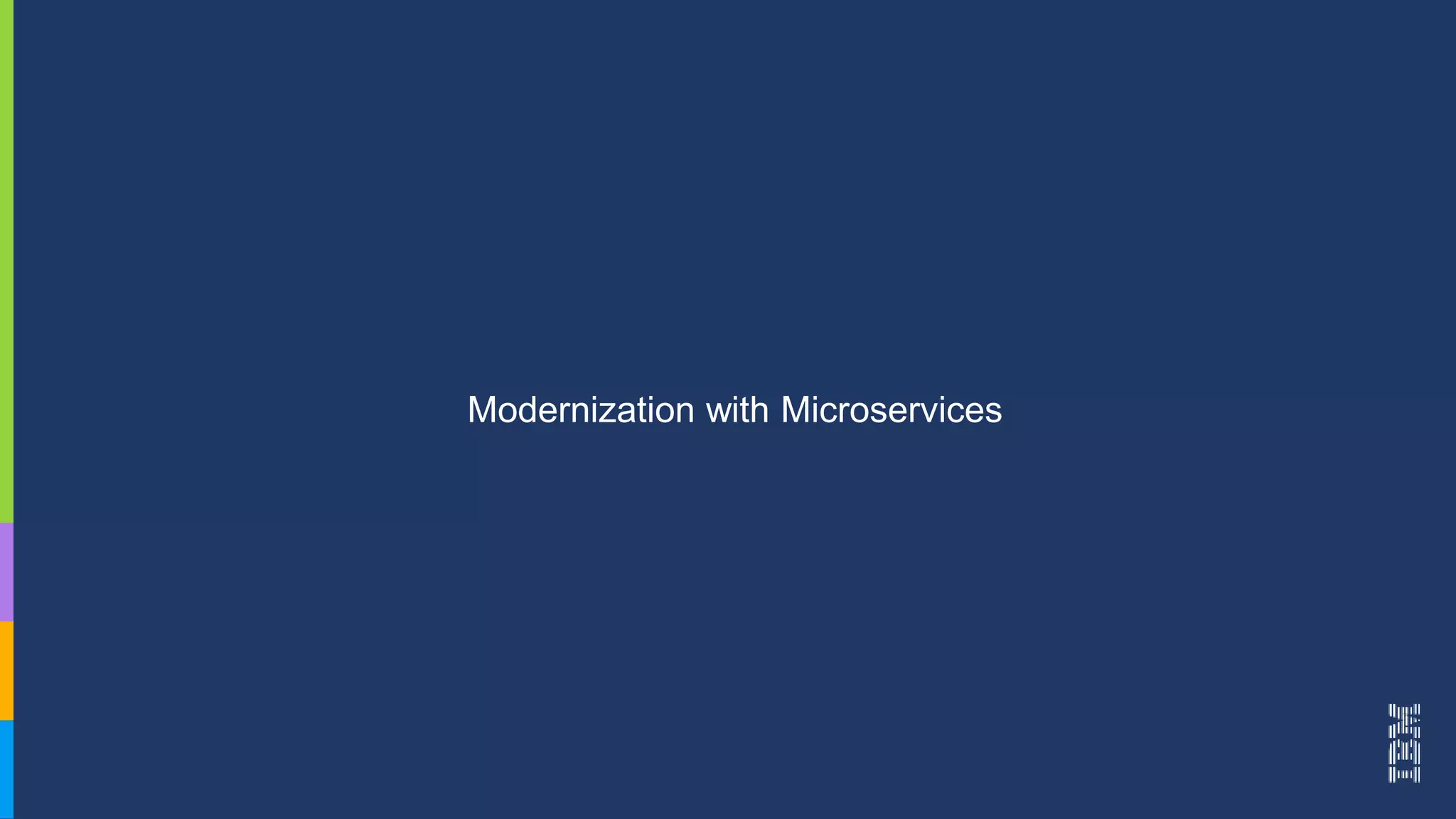 Evolution of the IBM Cloud Console: From Monolith to Microservices and ...