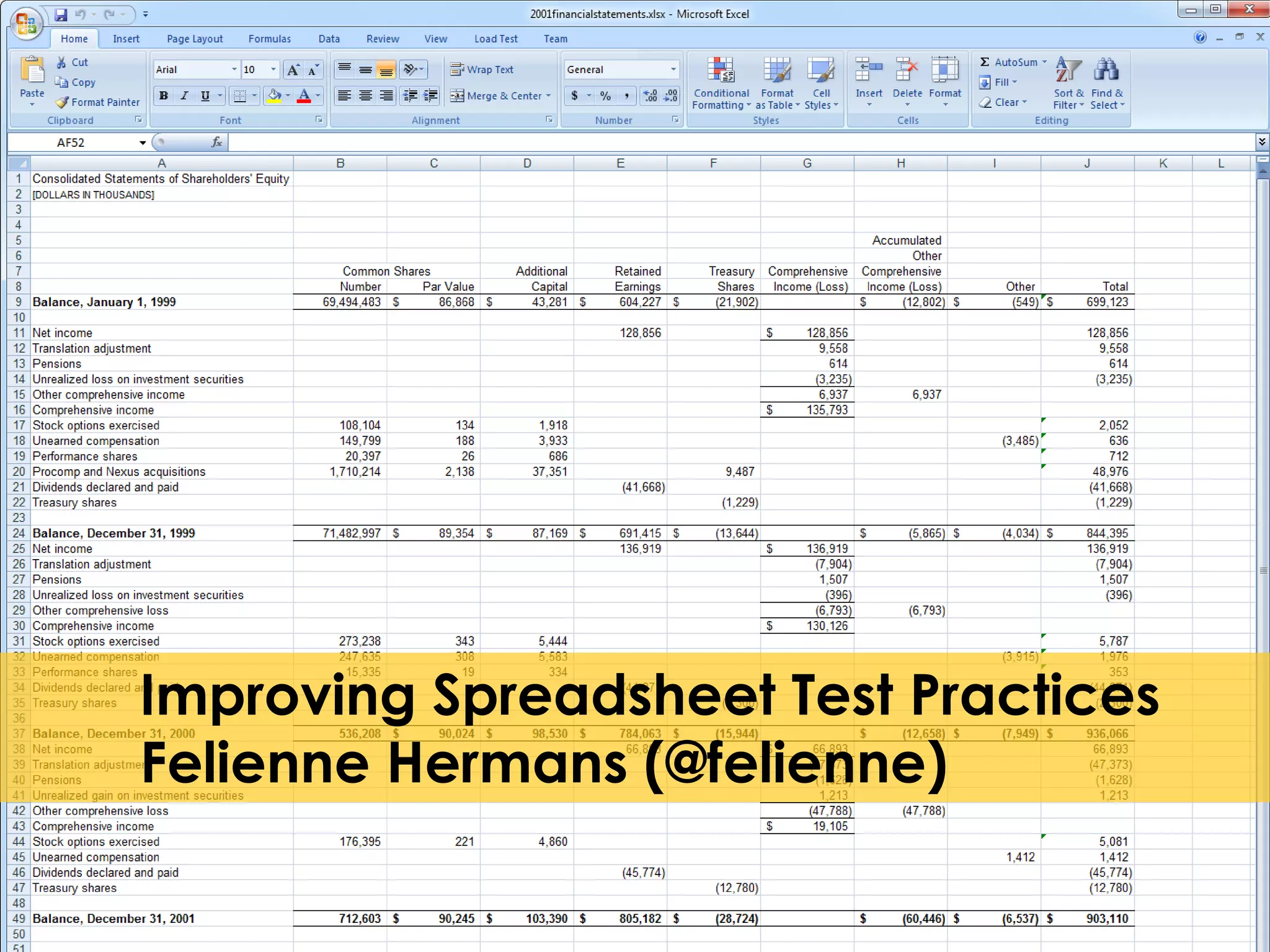 Improving Spreadsheet Test Practices | PPT