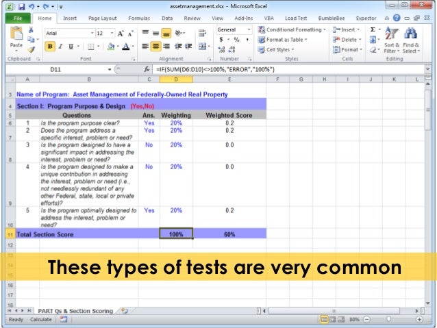 Improving Spreadsheet Test Practices