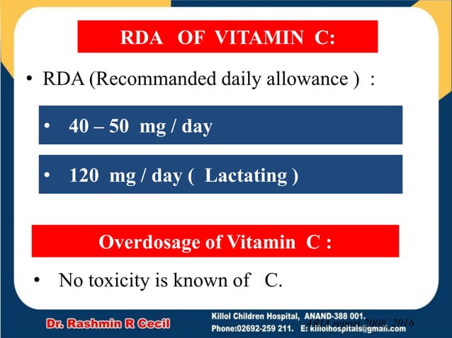 Deficiency of Vitamin-C _Ascorbic acid_Pediatrics | PPT