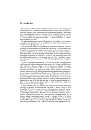 Using data analytics to drive BI A case study | PDF | Information ...