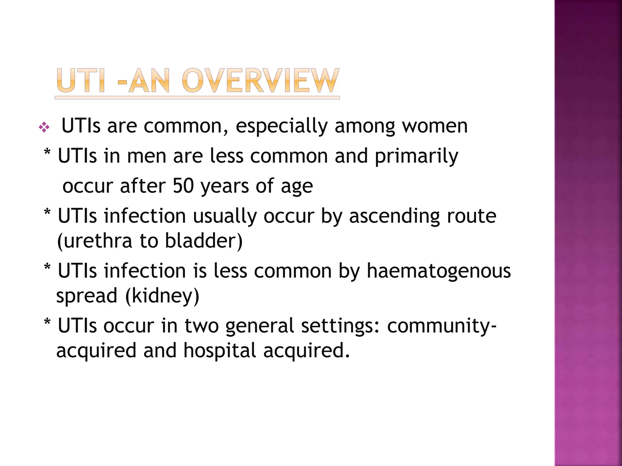 CASE STUDY ON Urinary Tract Infection | PPTX