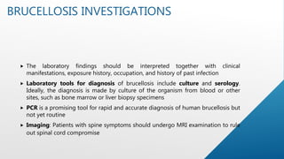 Brucellosis with cervical abscess | PPTX