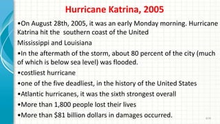 Hurricane Katrina 2005 | PPT