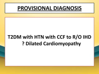 Case on heart failure (hypertrophic cardiomyopathy) | PPT