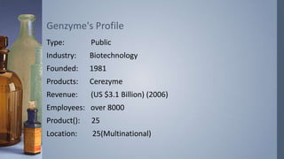 Genzyme | PPT