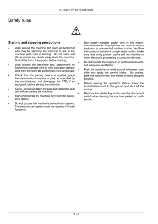 Operator's manual for Case 821F, 921F Tier 4 wheel loader, PDF preview ...