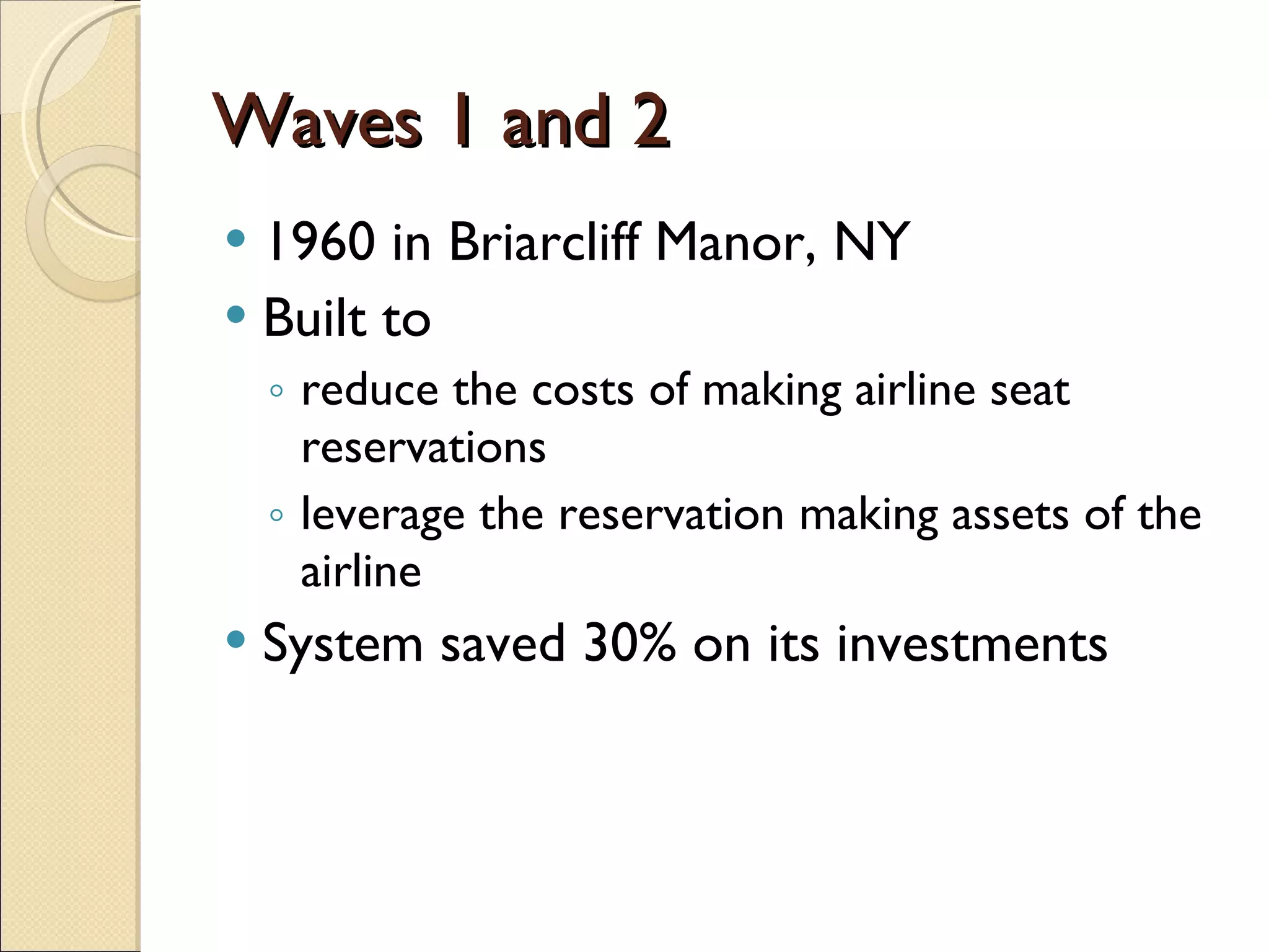 Case american airlines and the sabre system | PPT