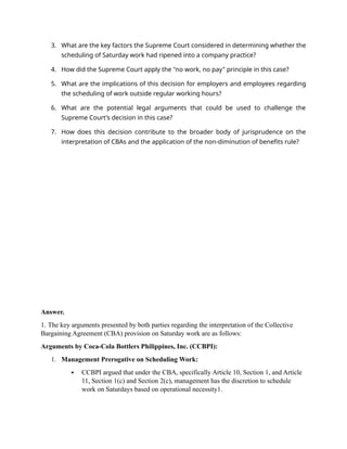 CASE-ANALYSIS coca cola bottle philippines | DOCX