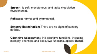 Case-based approach to Parkinsonism.pptx