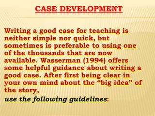 Case-Based Education | PPSX