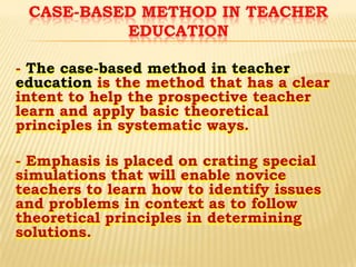 Case-Based Education | PPSX