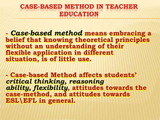 Case-Based Education | PPSX | Education industry | Industries