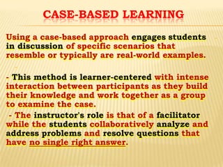 Case-Based Education | PPSX | Education industry | Industries