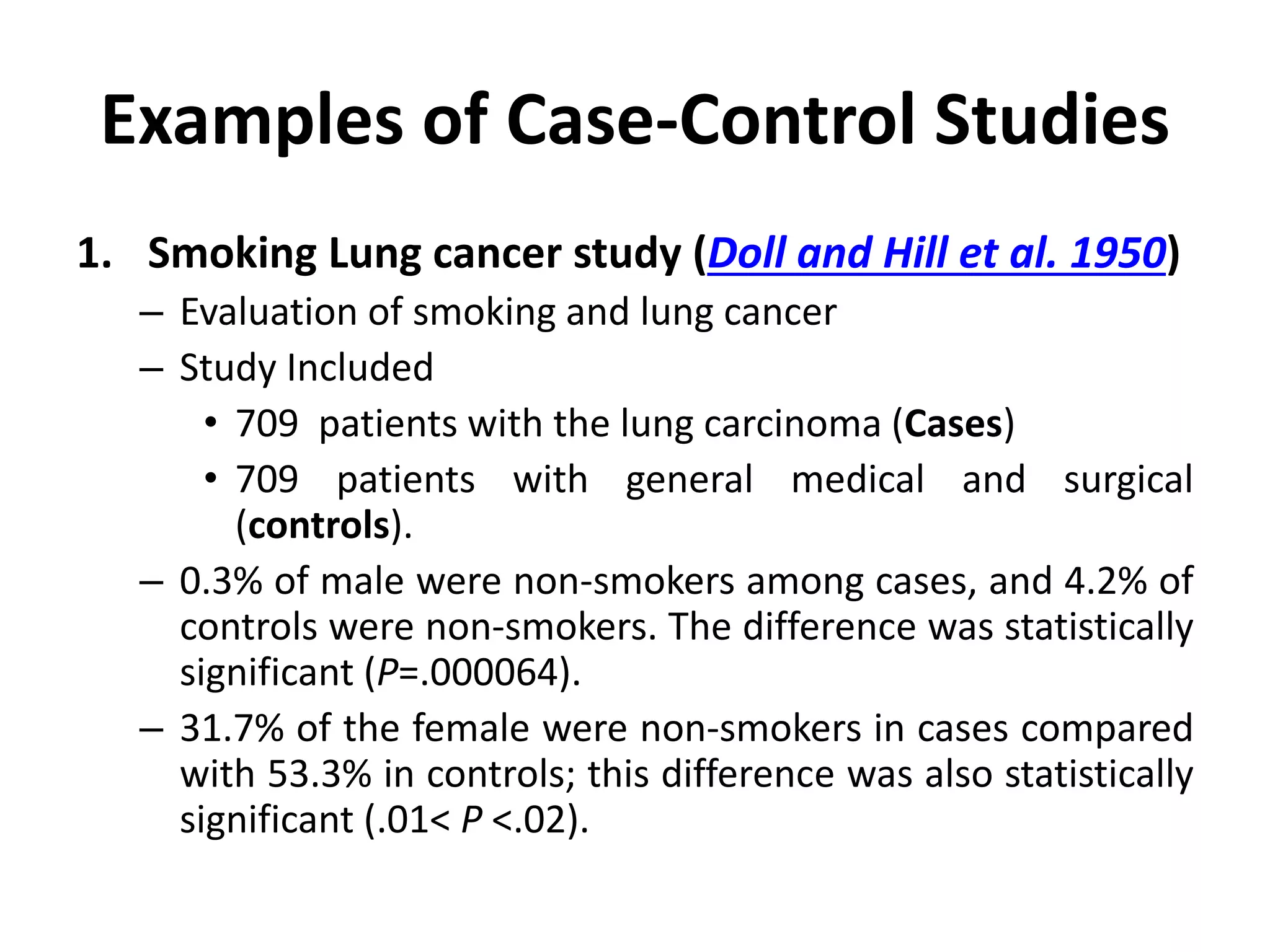 Case control studies | PPTX