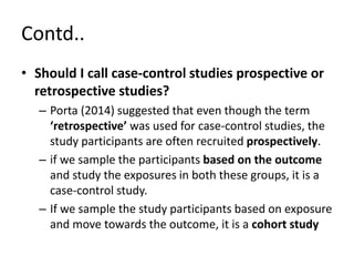 Case control studies | PPTX