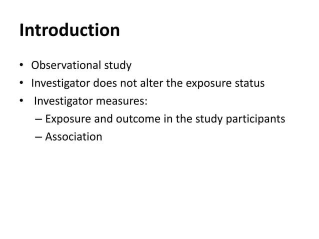Case control studies | PPTX | Lung and Respiratory Health | Diseases ...