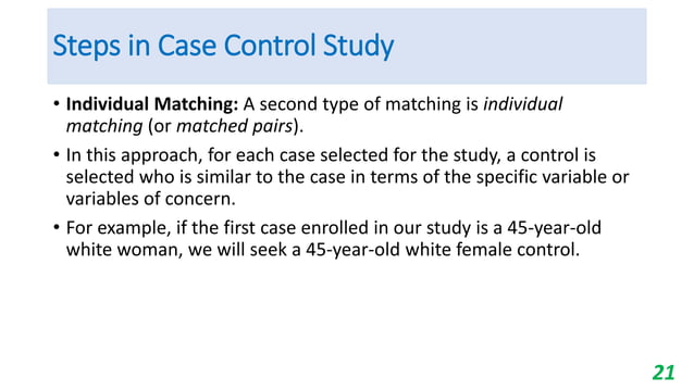 Case control study | PPT