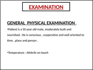 case report - crao : ophthalmic emergency | PPTX