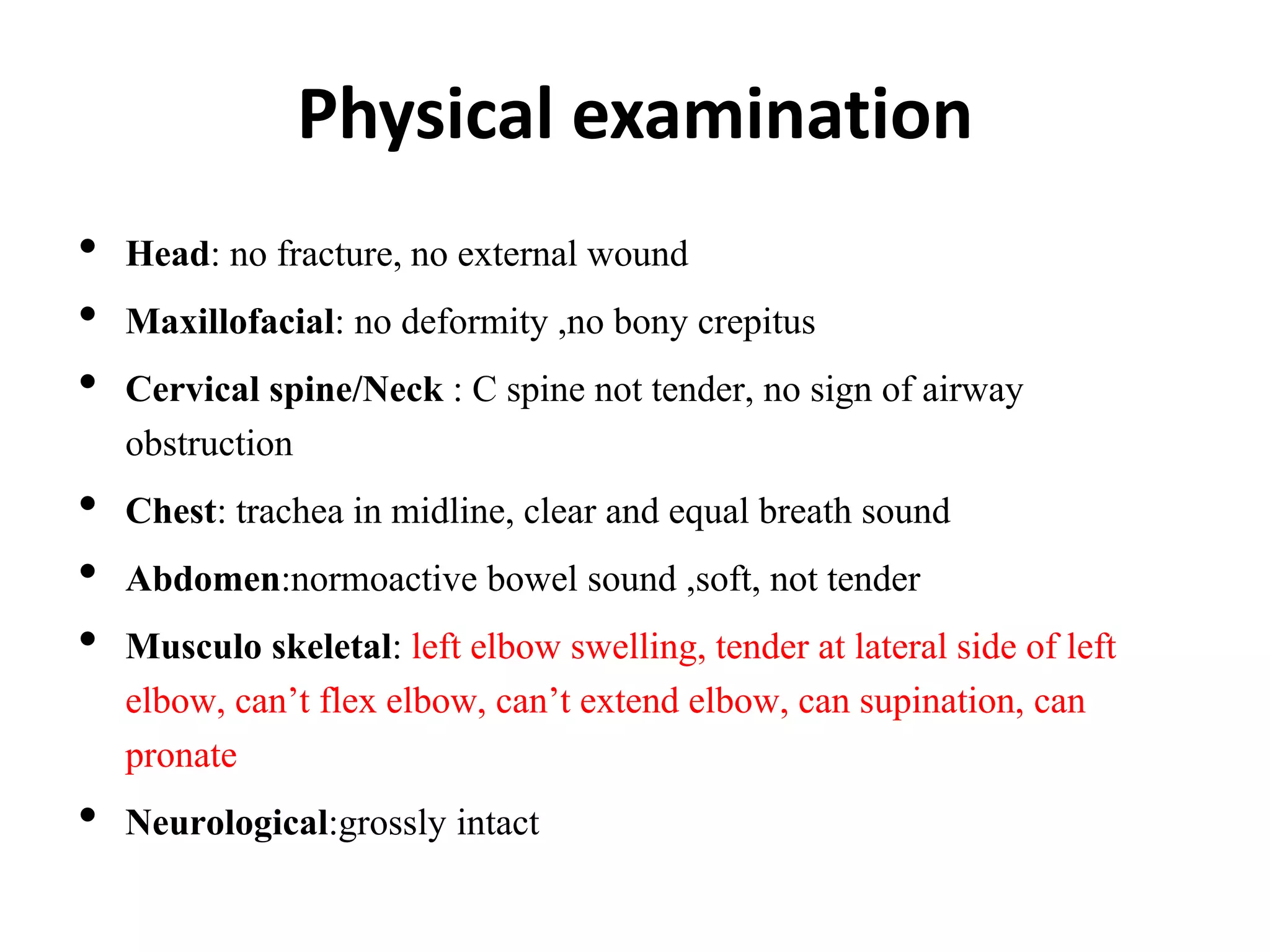 Case discussion lateral condyle fracture | PPTX