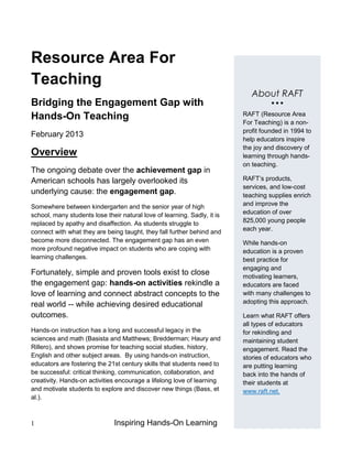 Case for-hands-on-learning | PDF