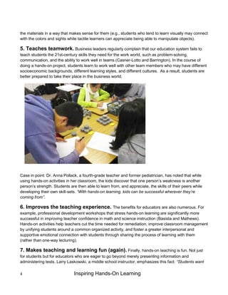 Case for-hands-on-learning | PDF