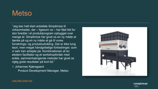 Simplimize succeshistorier - cases | PPT