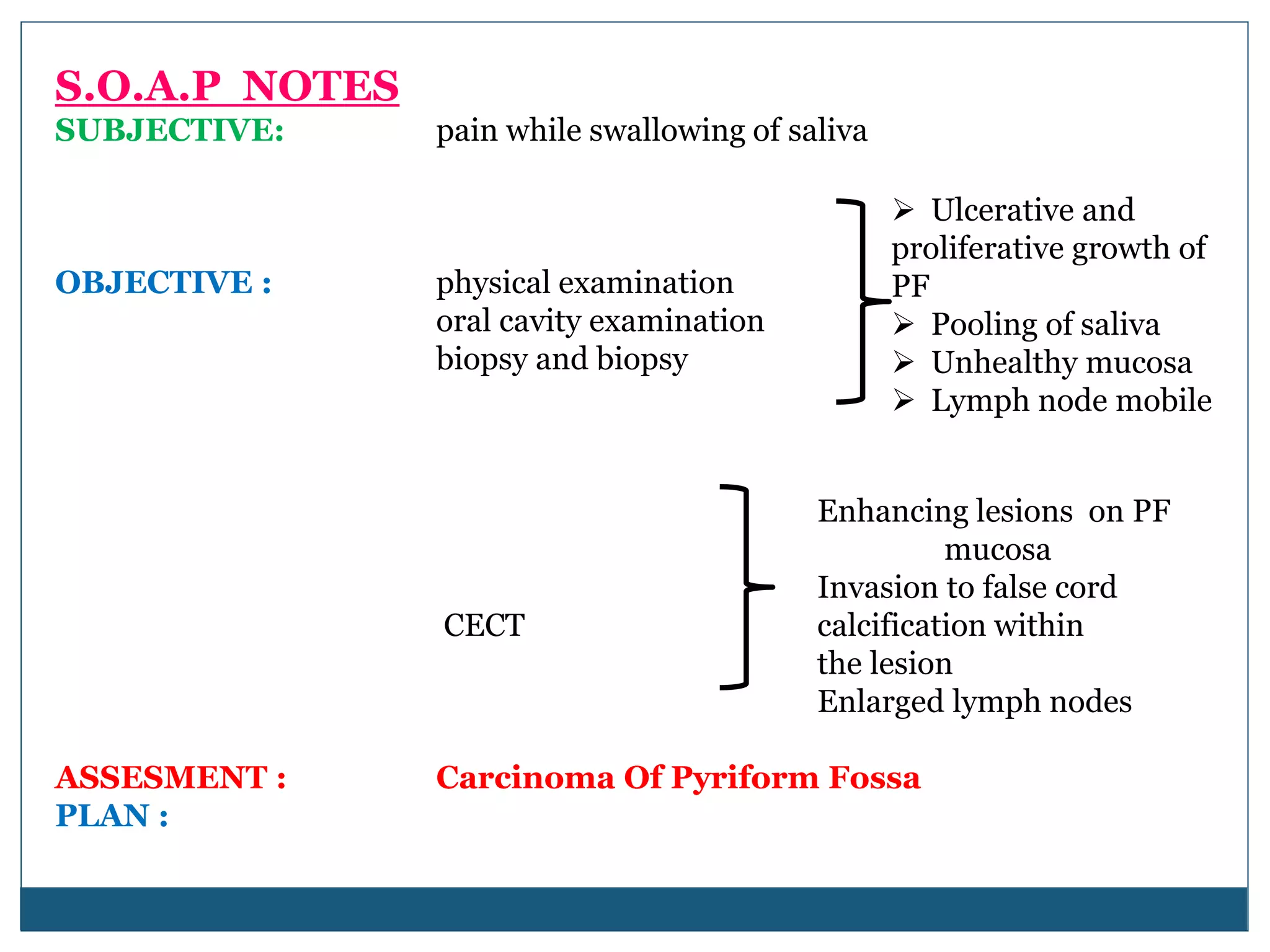 Case presentation on cancer | PPTX
