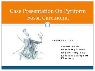 Case presentation on cancer | PPTX
