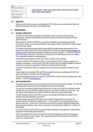 case report form crf | PDF