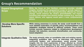 Climate change and environmental migration | PPTX