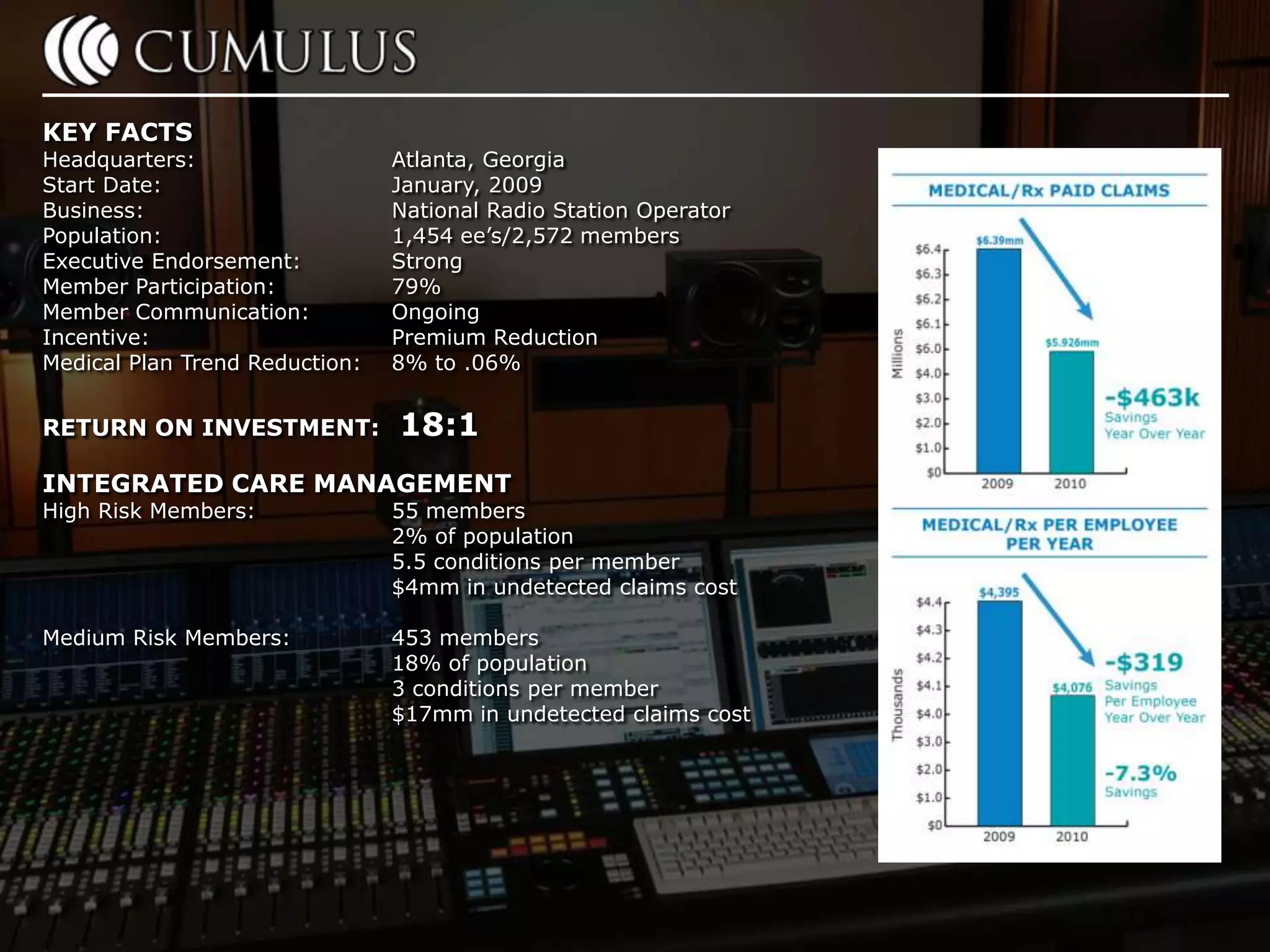 WellNet Healthcare Case Studies 2011 | PPTX