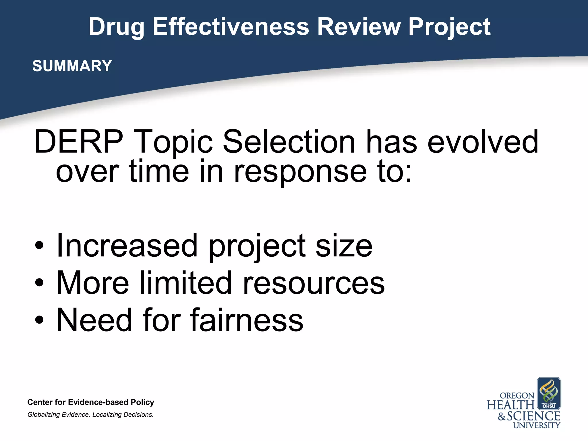 Drug Effectiveness Review Project | PPT | Pharmaceutical Drugs ...