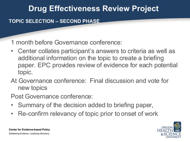 Drug Effectiveness Review Project | PPT | Pharmaceutical Drugs ...