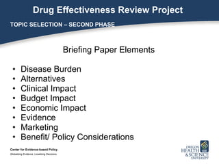Drug Effectiveness Review Project | PPT | Pharmaceutical Drugs ...