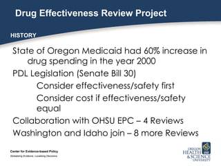 Drug Effectiveness Review Project | PPT | Pharmaceutical Drugs ...