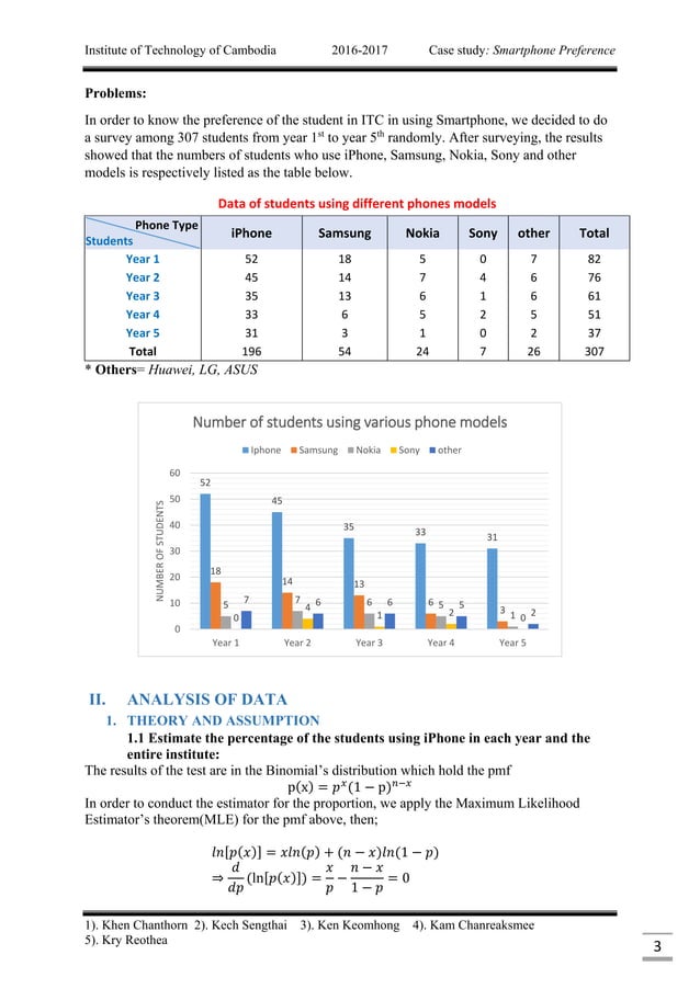 Case study: Probability and Statistic | PDF
