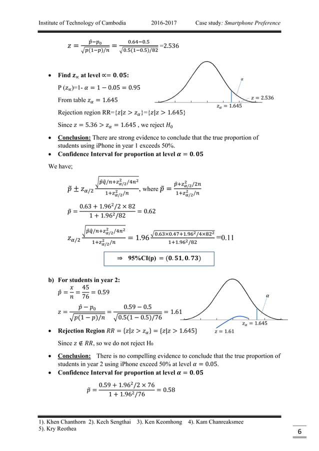 Case study: Probability and Statistic | PDF