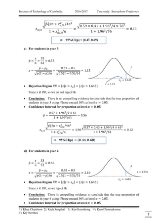 Case study: Probability and Statistic | PDF