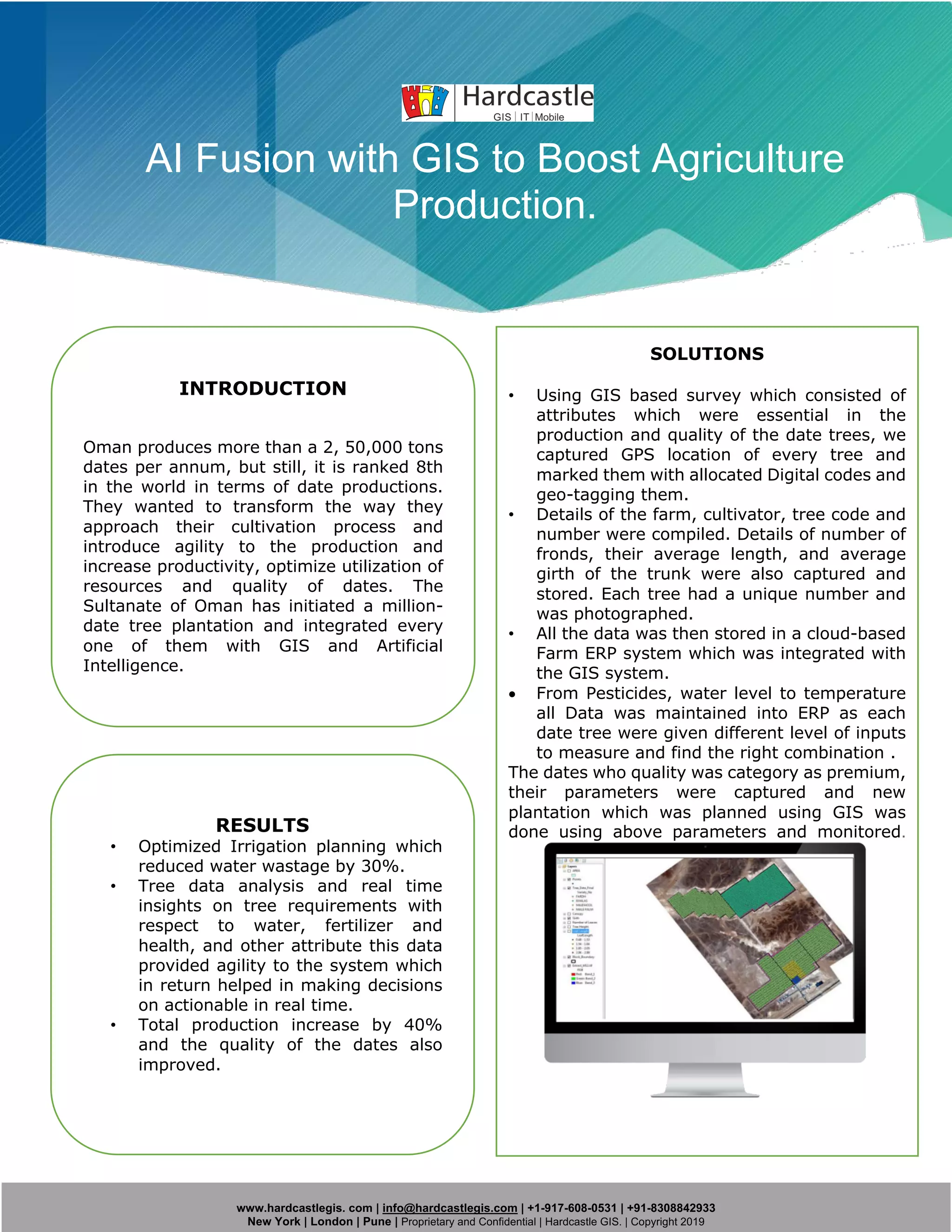GIS Case Study for Hardcastle GIS | PDF