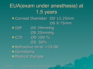 Case Study: Congenital Cataracts | PPT
