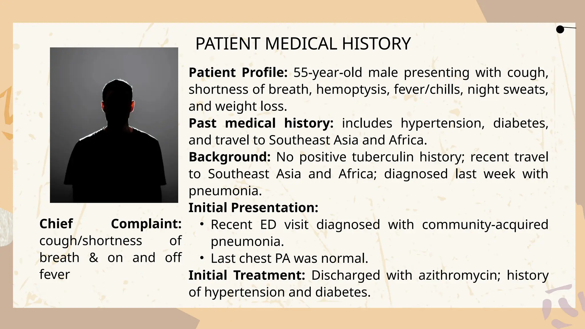 respiratory system, case study.presentation.pdf. | PPTX