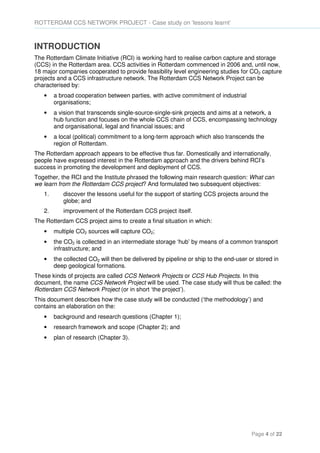 Case study-lessons-learnt-methodology-and-plan-research | PDF